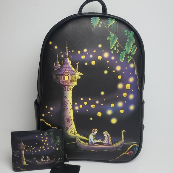 Loungefly | Bags | Loungefly Tangled Lanterns Light Up Mini Backpack ...